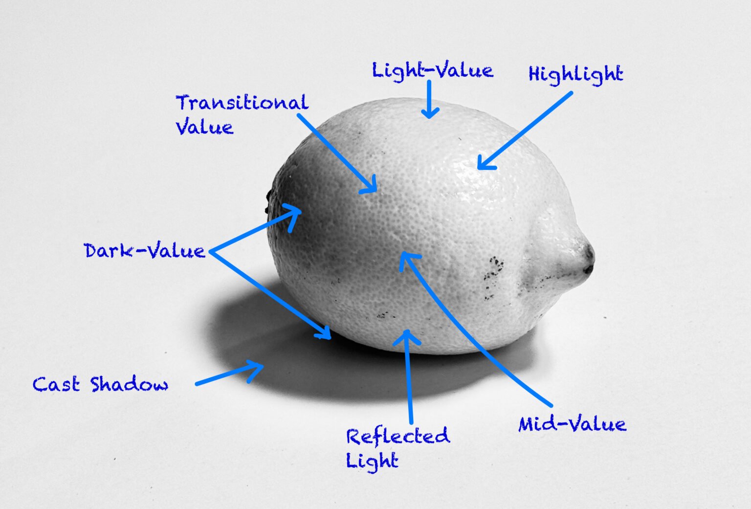 Value: Lesson 4 - Light and Shadow: Principles and Perception - NuArtPlanet